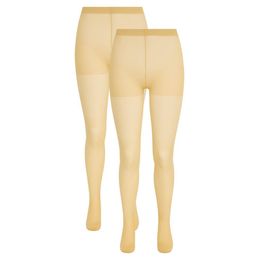 C&city Fine Tights female Beige size 8XL