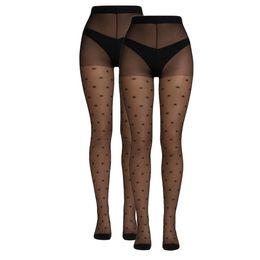 C&City Feinstrumpfhose Damen Gr&ouml;&szlig;e S/M schwarz