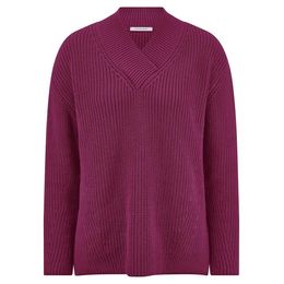 Peter Hahn - V-Pullover, pink, Gr. 42 / M - Baumwolle