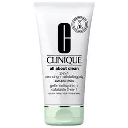 Clinique All About Clean 2 in 1 Cleansing + Exfoliating Jelly Anti Pollution
