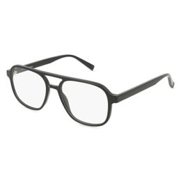 Fielmann LD 039 FA QUINN Brille Unisex | Fassung: Vollrand, Quadratisch, Schwarz Gl&auml;nzend
