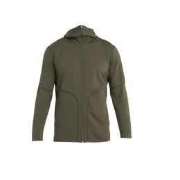 Icebreaker Zip-Up Hoodie 'Mer 560 Realfleece EleMtal II' male Green size L