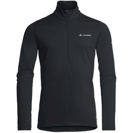Vaude Livigno Halfzip II Herren Fleecepullover schwarz XL - Herrenshirts, -hemden & -pullover