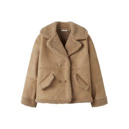 name it Winterjacke M&auml;dchen Gr&ouml;&szlig;e 98 dunkelbeige