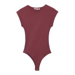 Pull&Bear Pull&bear Shirtbody Damen Gr&ouml;&szlig;e XS burgunder