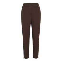 Vila Pleat-Front Pants 'VIVARONE' female size 38 Dark brown