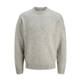 Jack & Jones Jack & Jones Pullover 'JJESoho Ollie' Herren Gr&ouml;&szlig;e S hellgrau