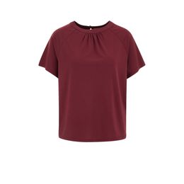 WE Fashion Shirt Damen Gr&ouml;&szlig;e XXL dunkelrot