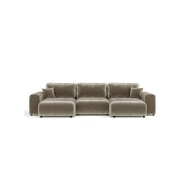 Wohnlandschaft Zanzibar beige Ma&szlig;e (cm): B: 325 H: 79 Sofas > Sofas nach Material > Stoffsofas &raquo; Sofa DE