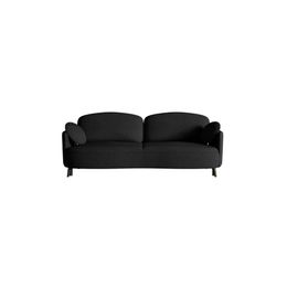 Selsey Raviolo mit Schlaffunktion Einzelsofa schwarz Ma&szlig;e (cm): B: 230 H: 95 Sofas > Sofas nach Material > Stoffsofas &raquo; Sofa DE