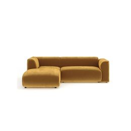 Ecksofa Melani grau Maße (cm): B: 256 H: 69 Sofas > Sofas nach Material > Stoffsofas » Sofa DE