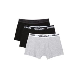 Pull&Bear Pull&bear Boxershorts Herren Gr&ouml;&szlig;e M anthrazit / hellgrau / schwarz / wei&szlig;
