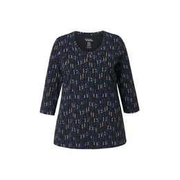 Ulla Popken Shirt female Black size 66-68