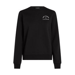K by KARL LAGERFELD Karl Lagerfeld Sweatshirt Damen Gr&ouml;&szlig;e M schwarz / wei&szlig;