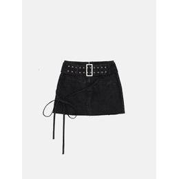 Enrage Skirt female Black size M