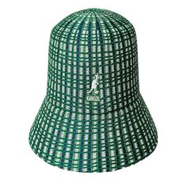 Kangol Hut 'Kangol Prep Plaid Bucket' Damen Gr&ouml;&szlig;e 57 gr&uuml;n