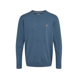 U.S. Polo Assn. Pullover 'UMAdair' Herren Gr&ouml;&szlig;e XXL indigo / gelb