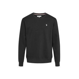 U.S. Polo Assn. Pullover 'Tais' Herren Gr&ouml;&szlig;e M schwarz / wei&szlig;