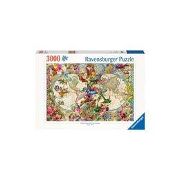 Ravensburger Spiel Weltkarte mit Schmetterlingen