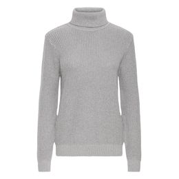 oxmo Rollkragenpullover ' OXKimse ' Damen Gr&ouml;&szlig;e S grau