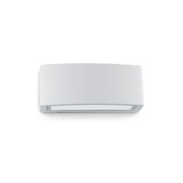 Ideal Lux Außenwandlampe Andromeda, grau, Breite 22 cm, Alu