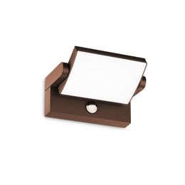 Ideal Lux LED-Außenwandleuchte Swipe Sensor, kaffee, IP54