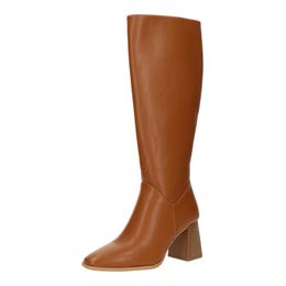 ABOUT YOU Stiefel 'Eleanor' Damen Gr&ouml;&szlig;e 41 cognac Winterschuhe