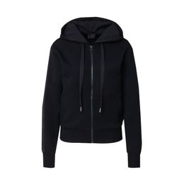 Guess Zip-Up Hoodie female Black size XXS
