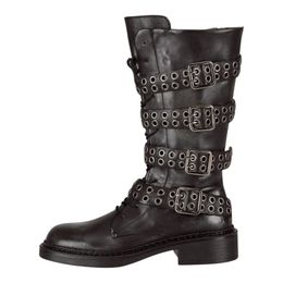 felmini Stiefel 'Brenda T006' Damen Gr&ouml;&szlig;e 42 schwarz Winterschuhe