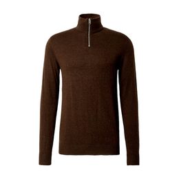 Jack & Jones JACK & JONES Pullover 'JJEEmil' Herren Gr&ouml;&szlig;e L dunkelbraun