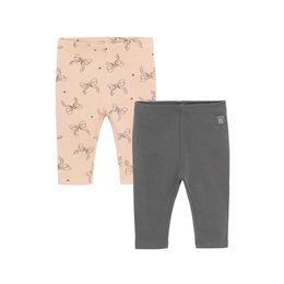 Cool Club Leggings Gr&ouml;&szlig;e 86 dunkelgrau / pastellorange