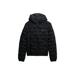 Superdry & Co Jacke 'Fuji' Damen Gr&ouml;&szlig;e XS hellgrau / schwarz