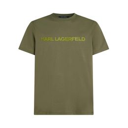 K by KARL LAGERFELD Karl Lagerfeld T-Shirt Herren Gr&ouml;&szlig;e XL oliv / apfel