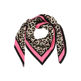 Zwillingsherz Tuch 'Love is Love' Damen Größe One Size ecru / brokat / neonpink / schwarz