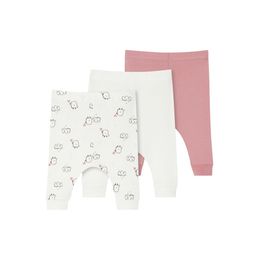 Schiesser Pyjamahose 'Natural Love' Jungen Gr&ouml;&szlig;e 86 braun / eosin / wei&szlig;