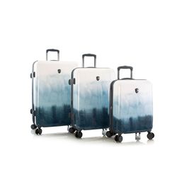Heys Black Camo 4 Rollen Kofferset 3-teilig mit Dehnfalte in blue | Gr.: onesize