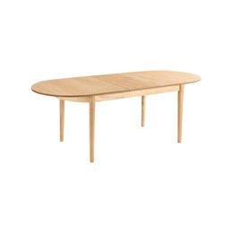 Beliani Ausziehbarer Tisch LARTO in Braun - (W) 90 x (H) 76 x (L) 180 cm | Gr.: onesize