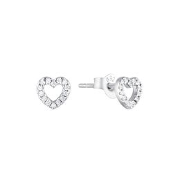 Amor Ohrstecker Silber 925, rhodiniert in Silber | Gr.: onesize