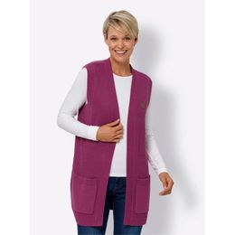 Sieh an! Strickweste in erika | Gr.: 48
