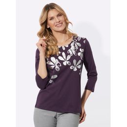 Sieh an! 3/4-Arm-Shirt in traube | Gr.: 46