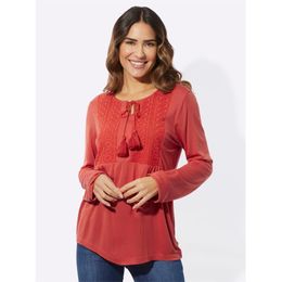 Sieh an! Tunikashirt in terra | Gr.: 42