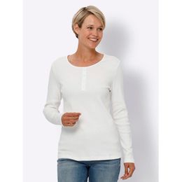 Sieh an! Langarm-Shirt in ecru | Gr.: 56