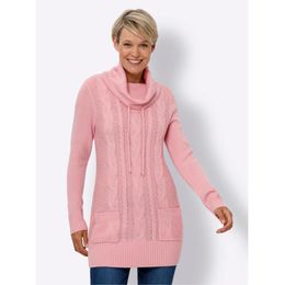 Sieh an! Longpullover in hortensie | Gr.: 48