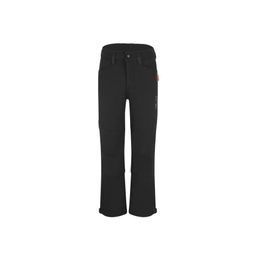 Trollkids Softshellhose "Femund" in Schwarz | Gr.: 122