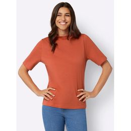 Sieh an! Kurzarmshirt in terra | Gr.: 46