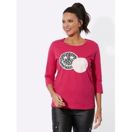 Sieh an! 3/4-Arm-Shirt in pink-ecru | Gr.: 44