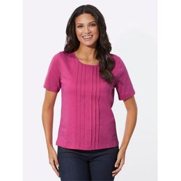 Sieh an! Kurzarmshirt in fuchsia | Gr.: 54