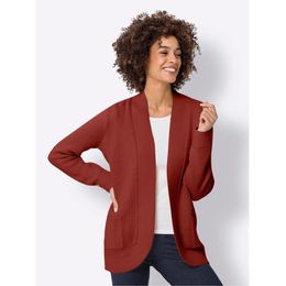 Sieh an! Strickjacke in kirsche | Gr.: 40