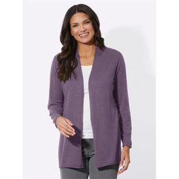Sieh an! Strickjacke in feige-meliert | Gr.: 44