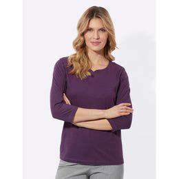 Sieh an! 3/4-Arm-Shirt in traube | Gr.: 48